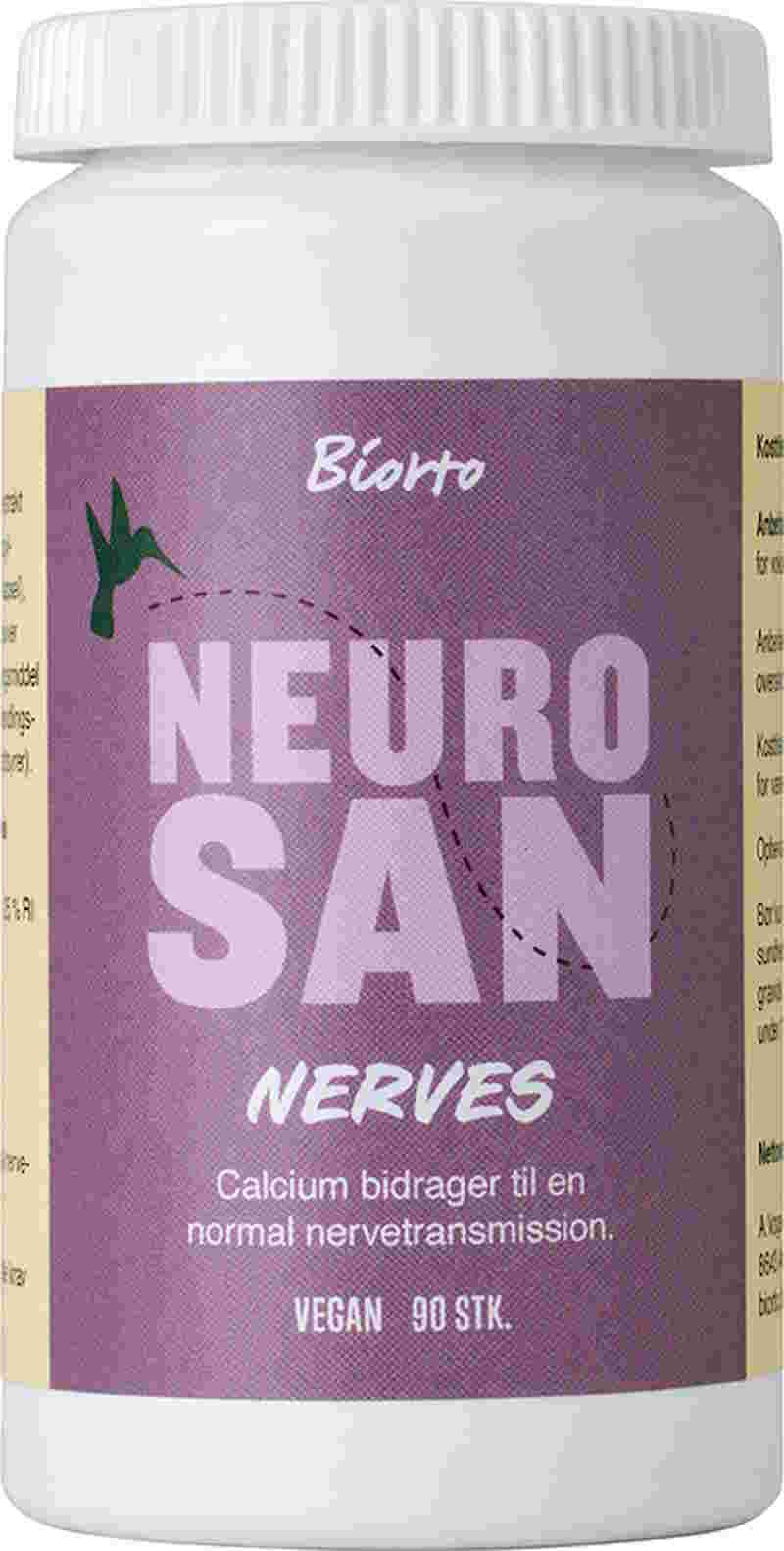 Biorto Neurosan Nerves | Biorto | Plejeshoppen