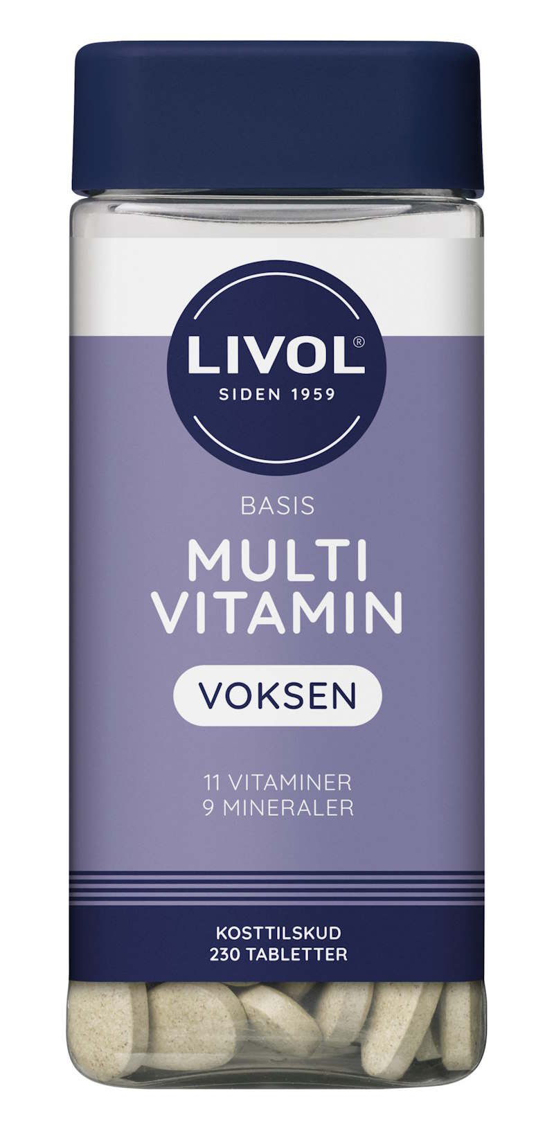 Livol Multi Total voksne | Livol multi vitaminer | Plejeshoppen