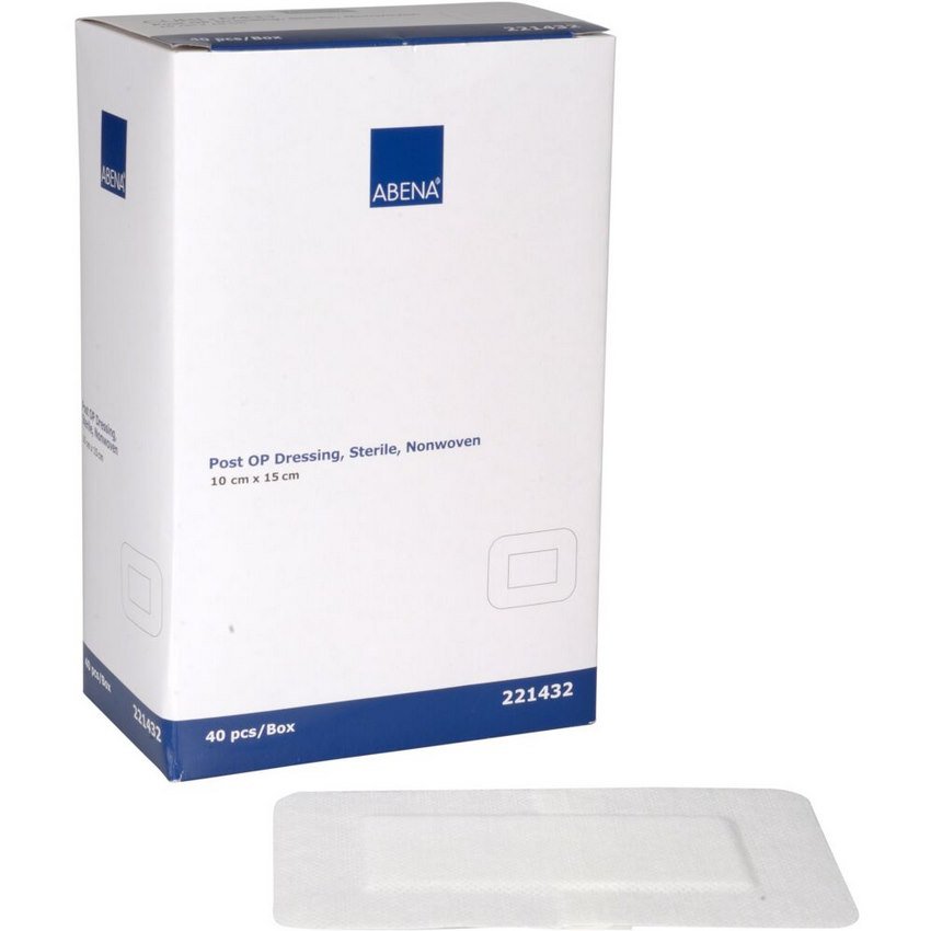 Abena Sterile Post-OP Plaster 10 x 15 cm | Sterile plaster