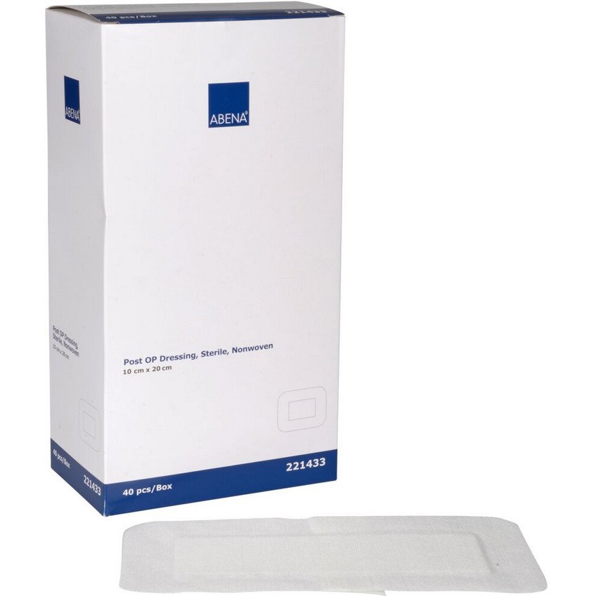 Abena Sterile Post-OP Plaster 10 x 20 cm | Sterile plaster