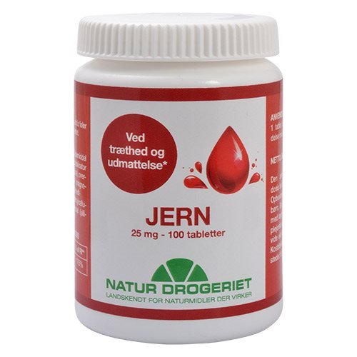 Jern complex tabletter | Jern tilskud | Natur-drogeriet jern