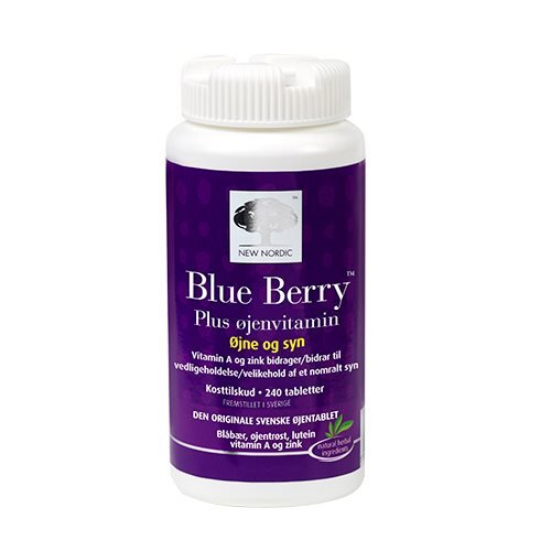 Blue Berry Plus Øjenvitamin | Vitaminer til øjnene | Plejeshoppen