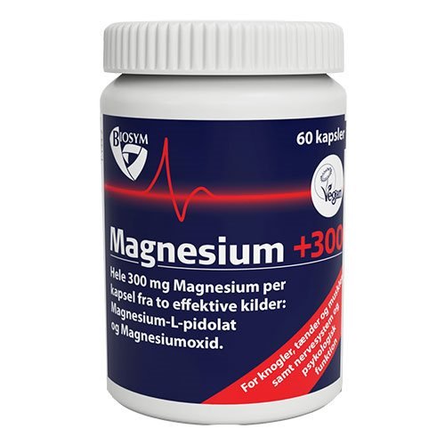 Biosym Magnesium +300 | Biosym produkter | Magnesium