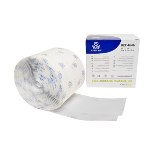 Evercare Plaster på Rulle 8 cm x 5 meter | plaster på rulle