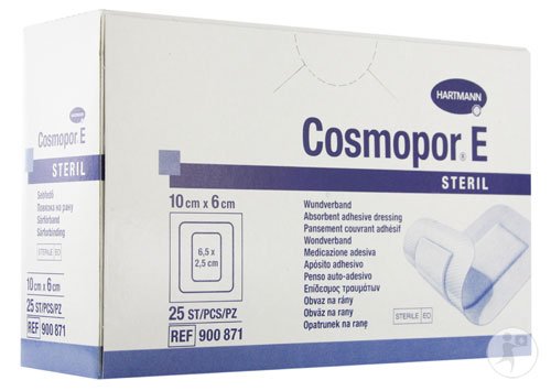 Cosmopor E Sterile plastre 6 x 10 cm | Sterile plaster